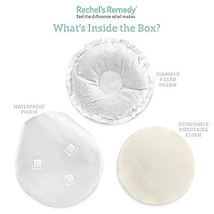 Rachel’s Remedy Breast Relief Packs for Breastfeeding and Nipple Pain, Increase Milk Supply and Treat Clogged Ducts, 2 per Pack