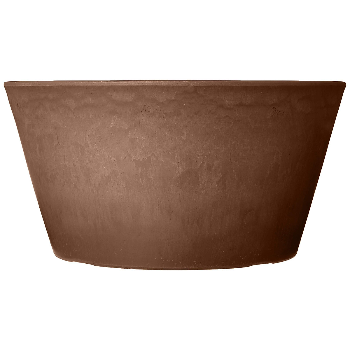 Arcadia Garden Products PSW TD25C Sleek Bulb Pan, 10 by 5-Inch, Chocolate