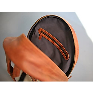 olpr. Leather Backpack (Chocolate)