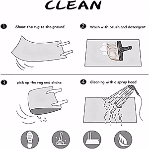 Nordic Rainbow Abstract Geometric Area Rugs, Boho Rainbow Geometric Easy Clean Rug, Soft Non-Skid Carpet Throw Rug for Kids Teen Girls Boys Bedroom, Living Room Bathroom Classroom Office 4ftx6ft