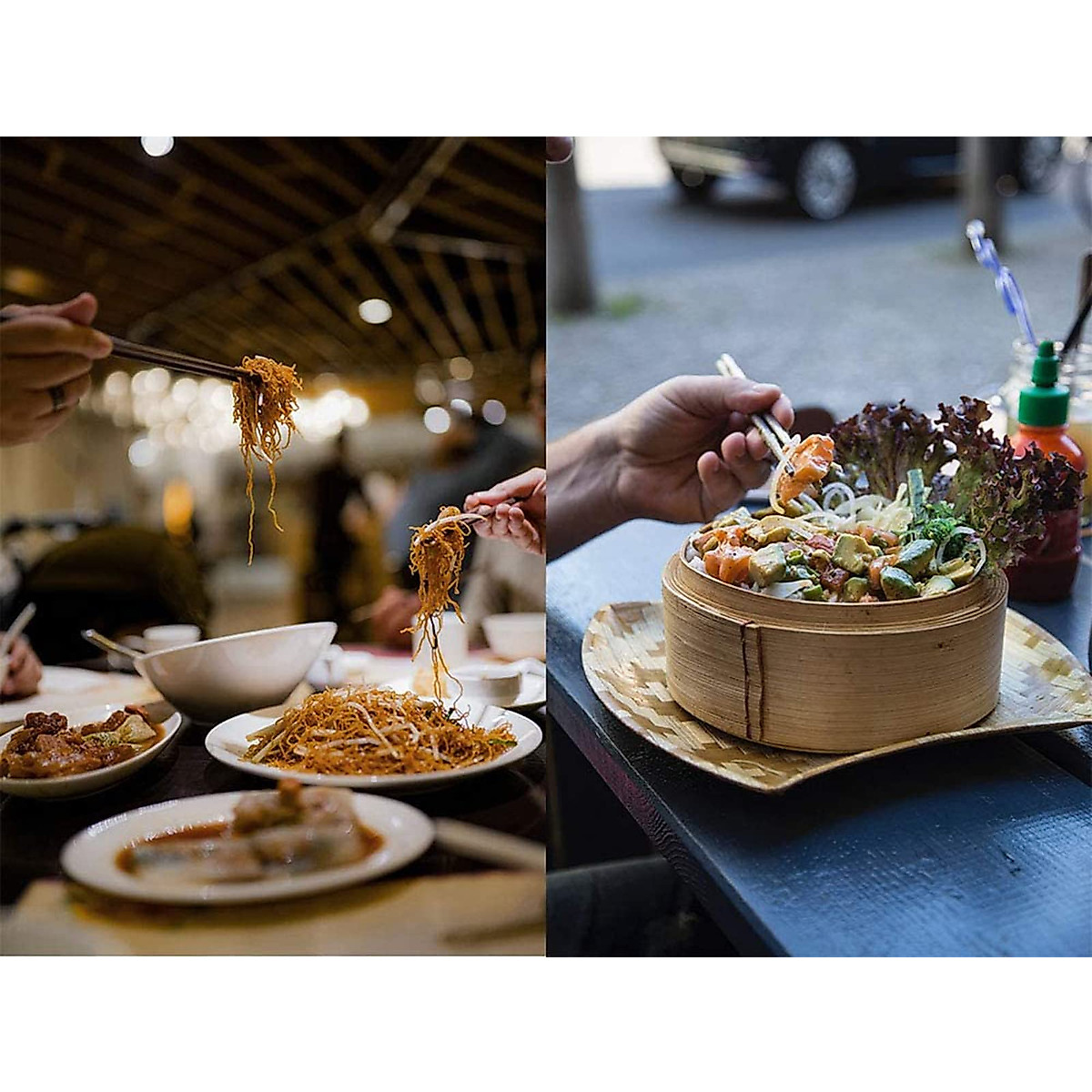 Fanwer Training Chopsticks for Adults, Right or Left Handed Chopstick Helpers & Holder for Beginners, Trainer, Seniors and Someone with Hand Cramps/Stiff/Arthritis, Reusable and Replaceable (2 Pairs)