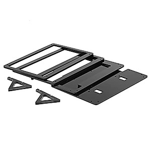 Cryfokt Fullview Plus Screen Case, Shell Case Screen, Backlit Control Support with Plastic Bracket for Raspberry Pi Support (Plastic Bracket Shell + 7-inch Display)