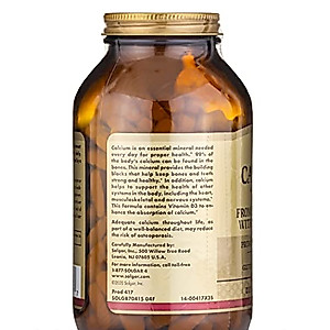 Solgar, Calcium "600", from Oyster Shell with Vitamin D3, 240 Tablets - 2pc