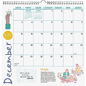 My Perfectly Imperfect Life Wall Calendar 2021: A Year of Letting Go