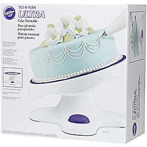 Wilton Tilt-N-Turn Ultra Cake Turntable and Cake Stand