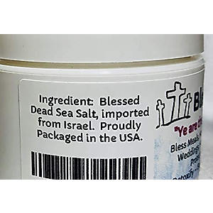 Set of Urban ReLeaf Blessing Salt and Anointing & Blessing Oil Roll-On. Holy Ceremony Wedding Baptism Meals Housewarming Purify Meditate Pray. Dead Sea Salt. Bible Oils Frankincense, Myrrh.