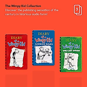Yoto Diary of a Wimpy Kid Collection by Jeff Kinney – 3 Kids Audiobook Cards for Use Player & Yoto Mini Bluetooth Speaker, Fun Educational Daytime & Bedtime Stories for Children Ages 7+