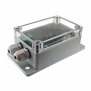 qBox AMC DIY IOT Enclosure Kit (One SMA), IOT Enclosure for Arduino MKR ESP32 Cellular LoRa WiFi Board, Waterproof IP65 Enclosure with Glands, prototyping PCB, connectors Set and SMA