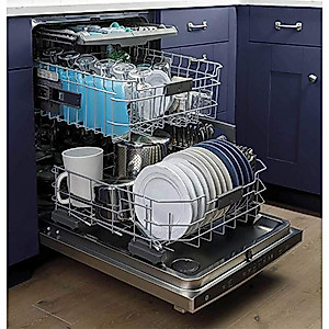 GE® Fingerprint Resistant Top Control with Stainless Steel Interior Dishwasher with Sanitize Cycle & Dry Boost with Fan Assist