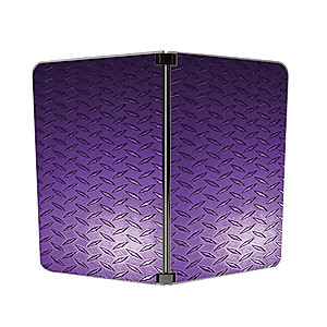 Mighty Skins Skin for Microsoft Surface Duo - Purple Diamond Plate | Protective, Durable, and Unique Vinyl Decal wrap Cover | Easy to Apply | Made in The USA