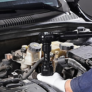 VEVOR Impact Socket Set 3/4 Inches 21 Piece Standard Impact Sockets, Socket Assortment 3/4 Inches Drive Socket Set Impact Standard SAE Sizes 3/4 Inches to 2 Inches Includes Adapters and Ratchet Handle