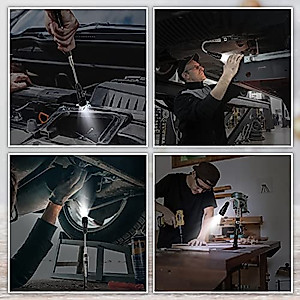 Dusor Gifts for Men, Stocking Stuffers for Men, Magnetic Pickup Tool and Snowflake Multitool, Christmas Gifts for Men Who Have Everything,