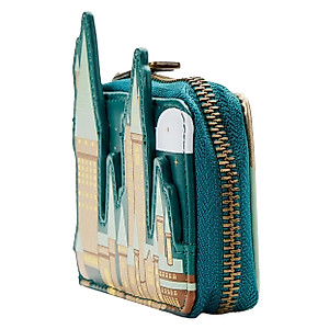 Loungefly Harry Potter Golden Hogwarts Accordion Wallet Standard