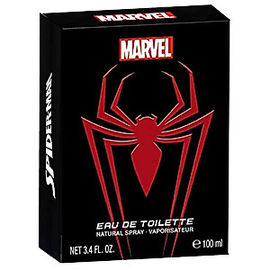 Marvel SpiderMan, for Men, Cologne, 3.4oz, 100ml, Eau de Toilette, EDT, Made in Spain, by Air Val International