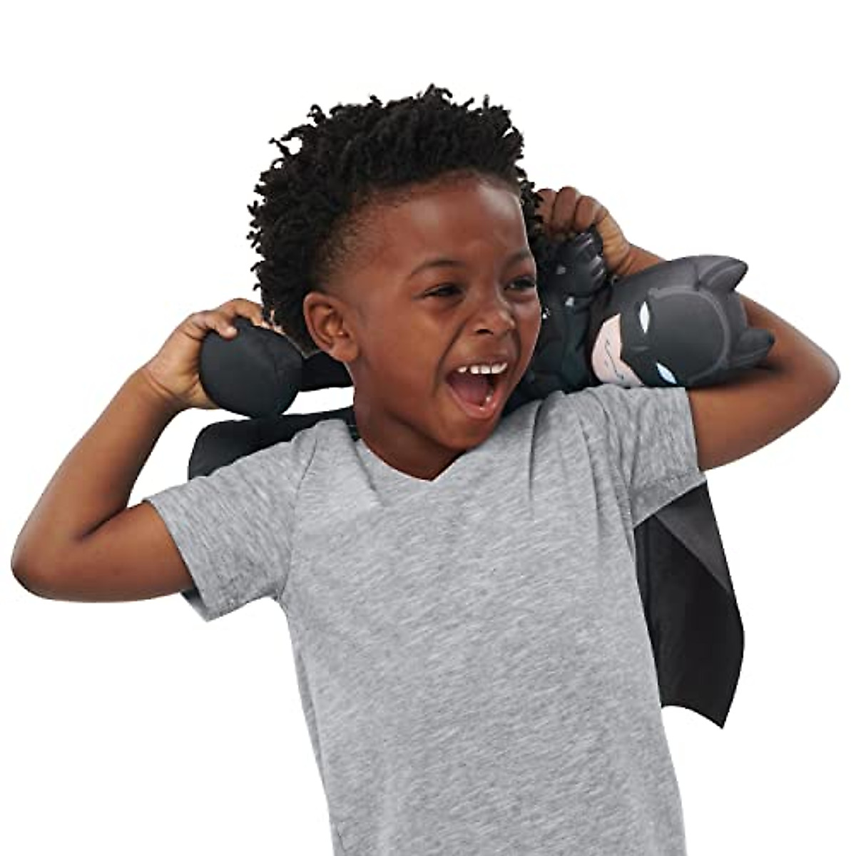 Just Play The Batman™ Bashin’ Battler Batman™ Talking 18-Inch Plush Toy with Light-up Chest and Action Phrases, The Batman™ Movie, Kids Toys for Ages 3 Up