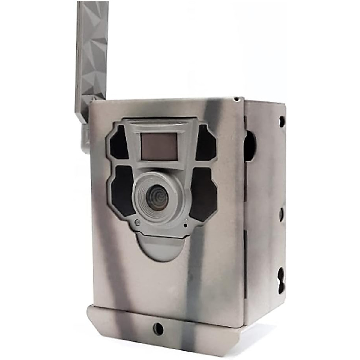 outdoor Theft-Deterrent Powder-Coated Heavy Duty Protective Waterproof Steel Security Lock Box Compatible with Tactacam Reveal X & XB Trail Cameras (99910)