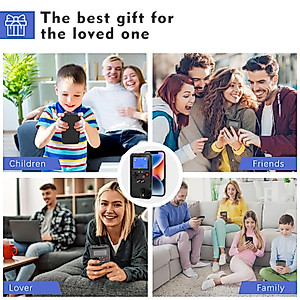 Chu9 Game Phone Case, 168 Built-in Small Video Games, Red, Compatible with iPhone 11 Pro