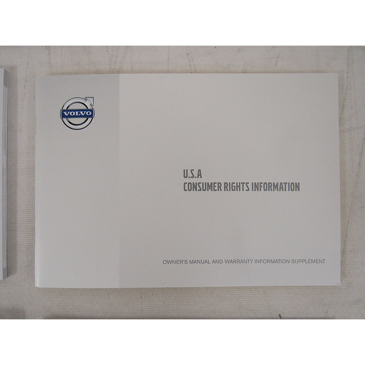 2015 Volvo S60 Owners Manual book