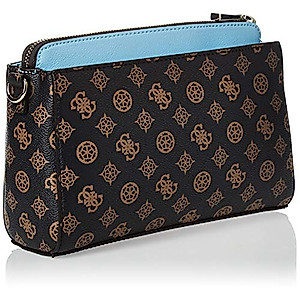 GUESS Maddy Crossbody Brown/Blue One Size