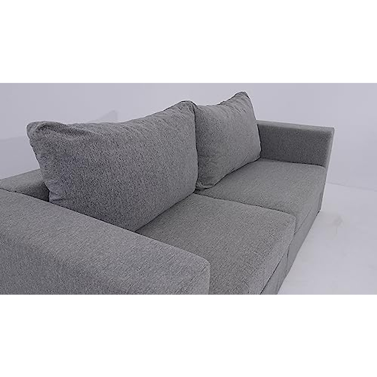 Elephant in a Box Non-Modular Grey Sofas, L83.5xW37.8xH26.4