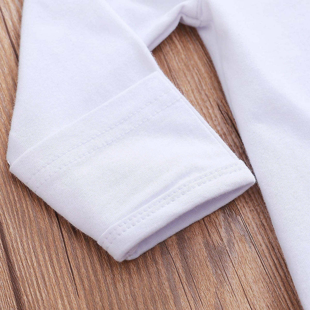 OPAWO Unisex Newborn Baby 3-Pack Cotton Knotted Gowns with Mitten Cuffs and Matching Hat for Boys Girls(Black,White,Gray/0-6 Months)