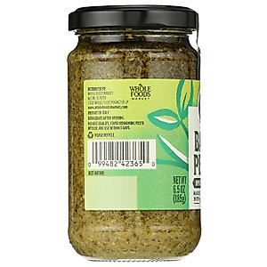 Whole Foods Market, Basil Pesto, 6.5 Ounce
