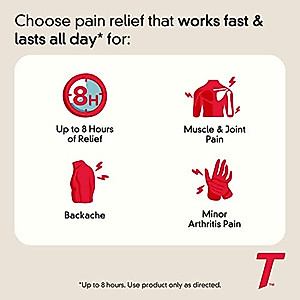 Tylenol 8 Hour Muscle Aches & Pain Acetaminophen Tablets for Muscle & Back Pain, 100 Count