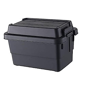 TOOYFUL Camping Storage Box Seasoning Bottle Organizer Box Multifunctional Portable Waterproof Storage Bin with Lid for Outdoor Activities Cooking Fishing