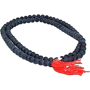Shaligram Mala Black 108 Beads Men and Women Bring Prosperity and Good Luck Happiness
