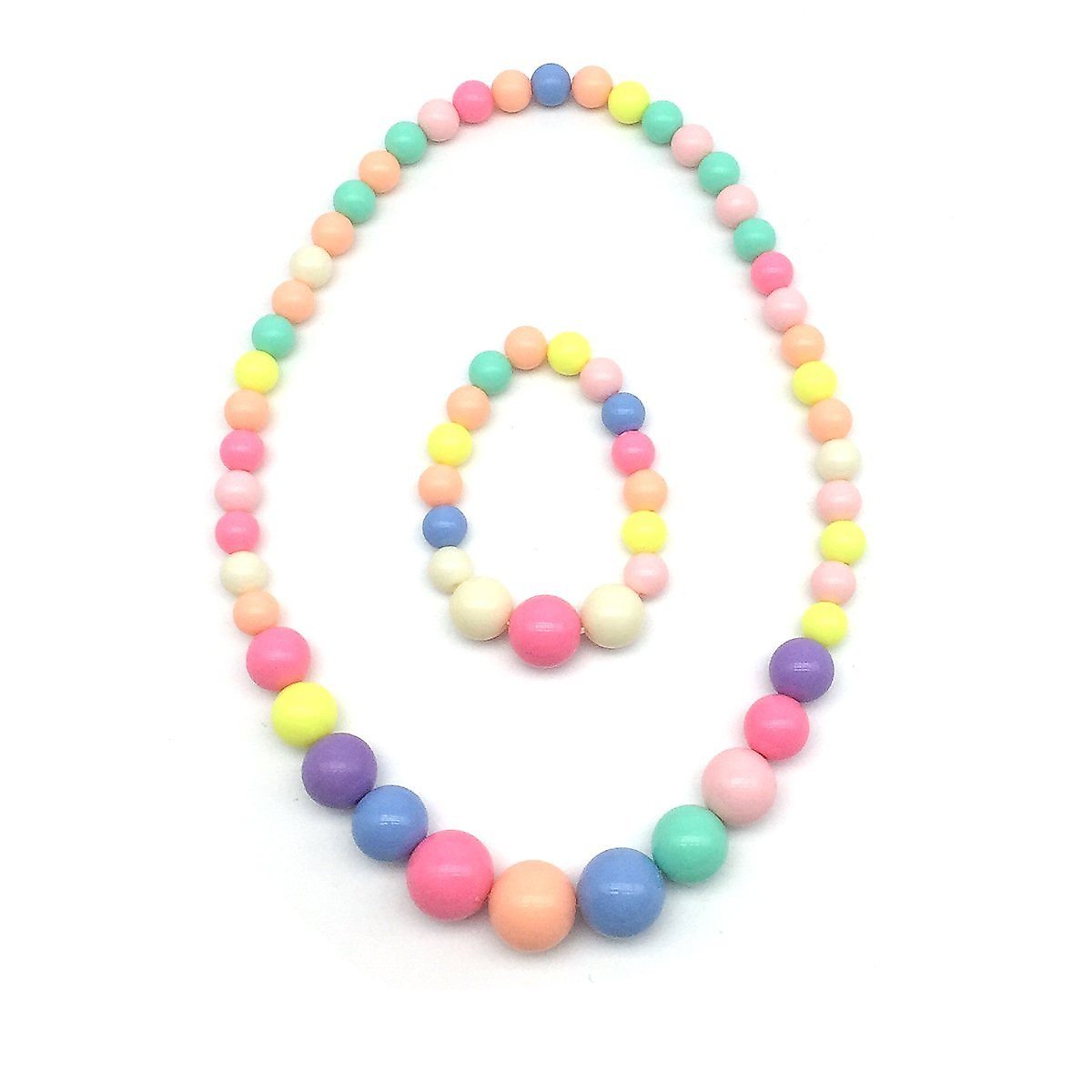 Elesa Miracle Little Girl Handbag Beauty Set Plush Handbag + Flower-Shaped Clip-on Earrings + Necklace and Bracelet Set (Pink)