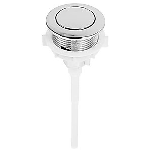 Cabilock Water Tank Single Button Air Switch Toilet Tank Toilet Accessories Single Flush Toilet Button Toilet Button with Thread Diameter Dual Water Valve Single Flushing Toilet Button Air