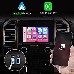 Heffchi Apple carplay sync 3 hub Module,Dual USB Interface Moudule,Compatible Ford sync 3 USB hub Dual,HC3Z-19A387-E/ HC3Z-19A387-B Blue