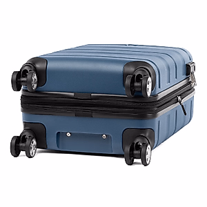 Travelpro Runway 2 Piece Luggage Set, Carry-on & Convertible Medium to Large 28-Inch Check-in Hardside Expandable Luggage, 8 Spinner Wheels, TSA Lock, Hardshell Suitcase, Teal Blue