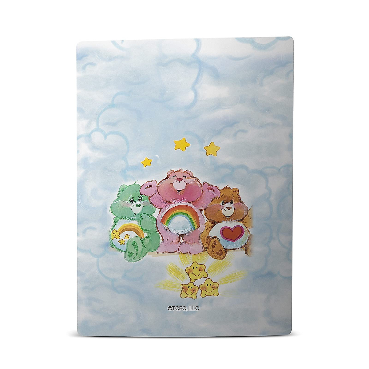 Head Case Designs Officially Licensed Care Bears Group Classic Matte Vinyl Faceplate Sticker Gaming Skin Case Cover Compatible with Sony Playstation 5 PS5 Disc Edition Console & DualSense Controller