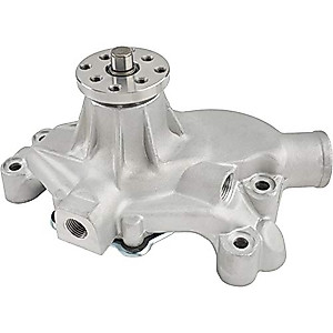 Small Block Chevy Performance Aluminum Water Pump, Short, w/Detailed Instructions
