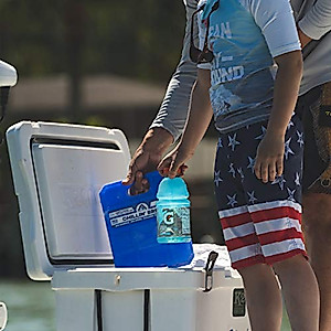 Arctic Ice Chillin' Brew Series Reusable Ice Pack for Coolers, Lunch Boxes, Camping, Fishing, Hunting and More, Freezes at 28F - XX-Large (10 LBS)