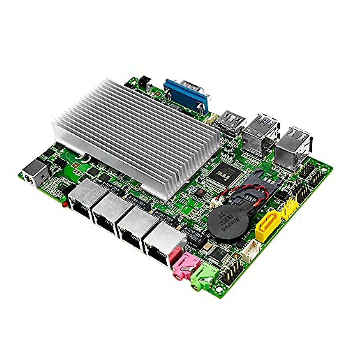 Qotom DIY Firewall/Router/VPN Appliance/Gateway Device/DHCP Server/DNS Server, 4X 2.5G LAN, RS-232, Core i5-4200U, 8GB RAM 64GB SSD WiFi