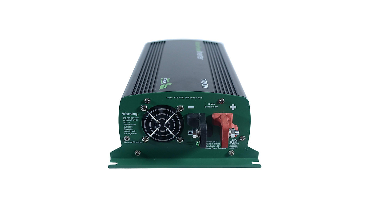 1000-Watt Pure Sine Wave Inverter for Sensitive Electronics