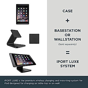 IPORT Luxe (LuxePort) Case iPad Case - Compatible with iPad 10.2 9th gen and iPad 10.2 8th gen - White