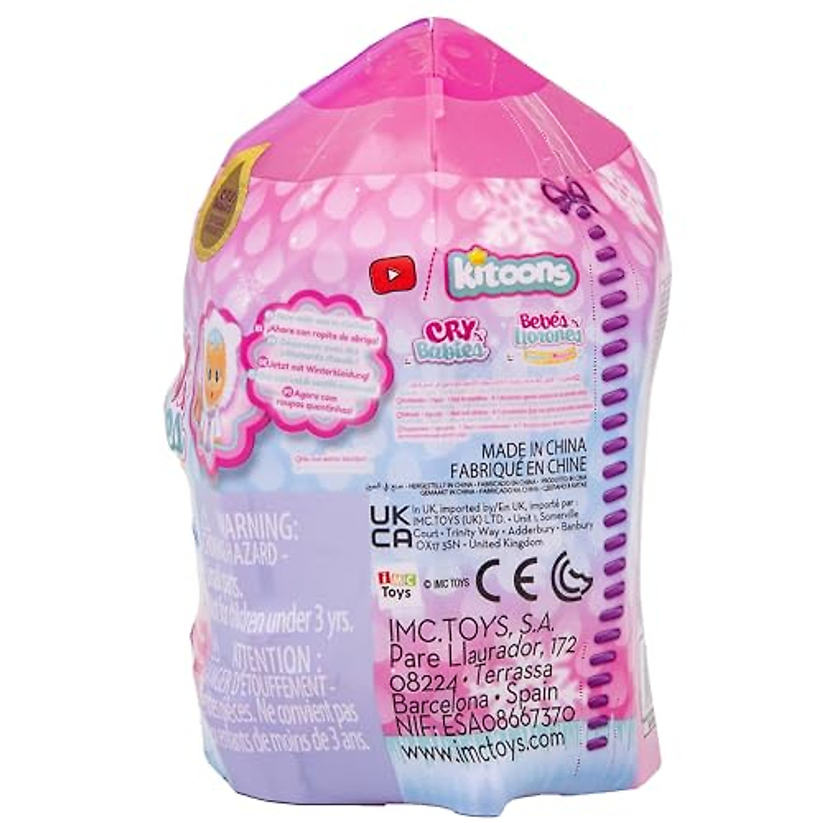 Cry Babies Magic Tears ICY World - Keep Me Warm Series | 8 Surprises, Accessories, Surprise Doll - Great Gift for Kids Ages 3+