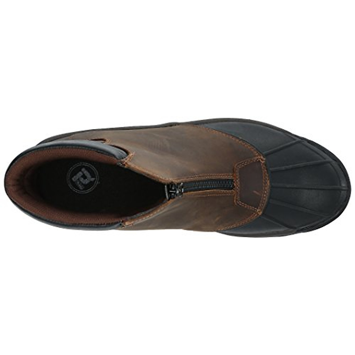 Propét mens Blizzard Mid Zip-m hiking boots, Brown/Black, 10 3X-Wide US