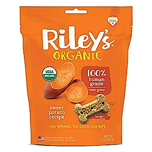RILEYS ORGANICS Organic Dog Treats, 5 OZ