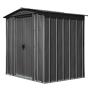 Arrow Shed Classic 6' x 5' Outdoor Padlockable Steel Storage Shed Building
