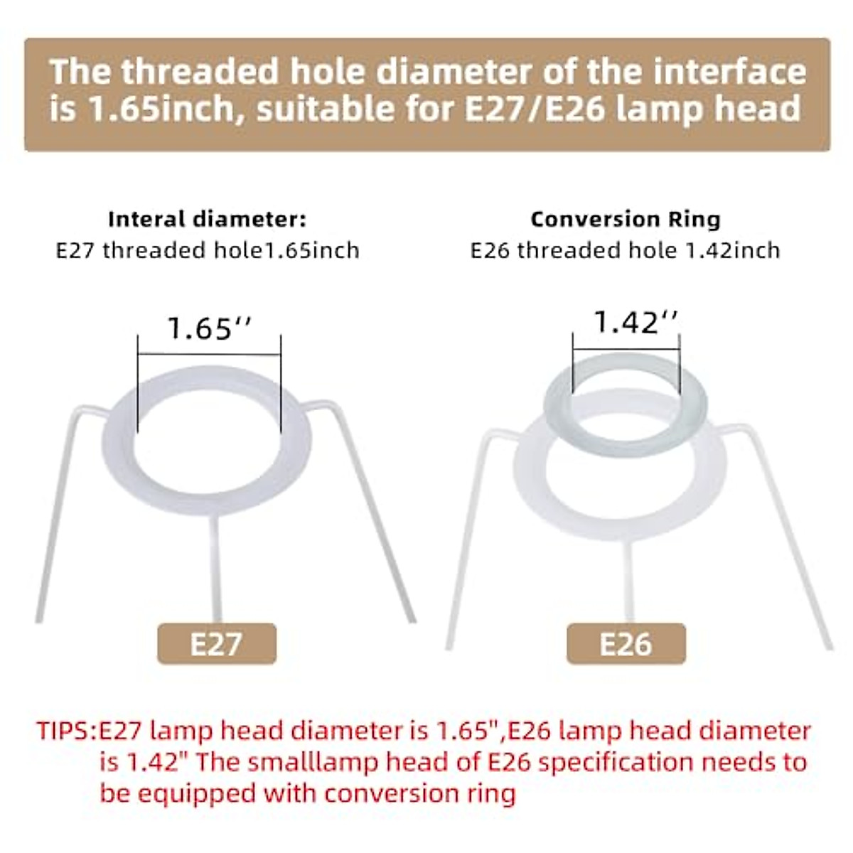 Drum Lamp Shades Set of 2, 8.5" Diameter x 6" Diameter x 6.4" High White Lampshade, Small Modern Classic Fabric Lamp Shades for Table Lamp, Wall Lamp