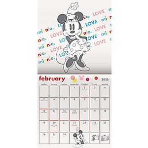 2023 Disney Minnie Mouse Wall Calendar
