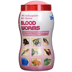 Hikari Bio-Pure Freeze Dried Blood Worms For Pets, 1.58-Ounce