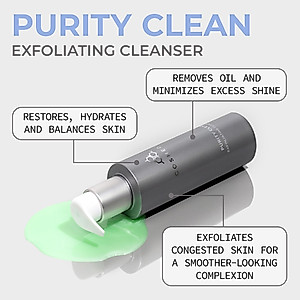 Purity Clean Exfoliating Cleanser by Cosmedix for Women - 5 oz Cleanser