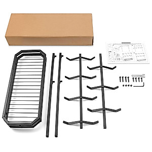 YEFDG Coffee Mug Holder with Movable Hooks, 14 Capacity Coffee Cup Holder for Organizer Countertop, Metal Mug Tree Holder Rack with Storage Base, Home Storage Mug (Black)