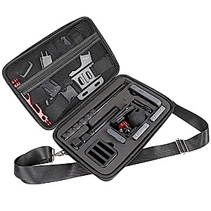 PellKing Carrying Case For Insta360 One X3 X2 X Camera,Large Hard Shell Bag with EVA Liner Compatible for Insta 360 Bullet Time Handle/Selfie stick and other Accessories