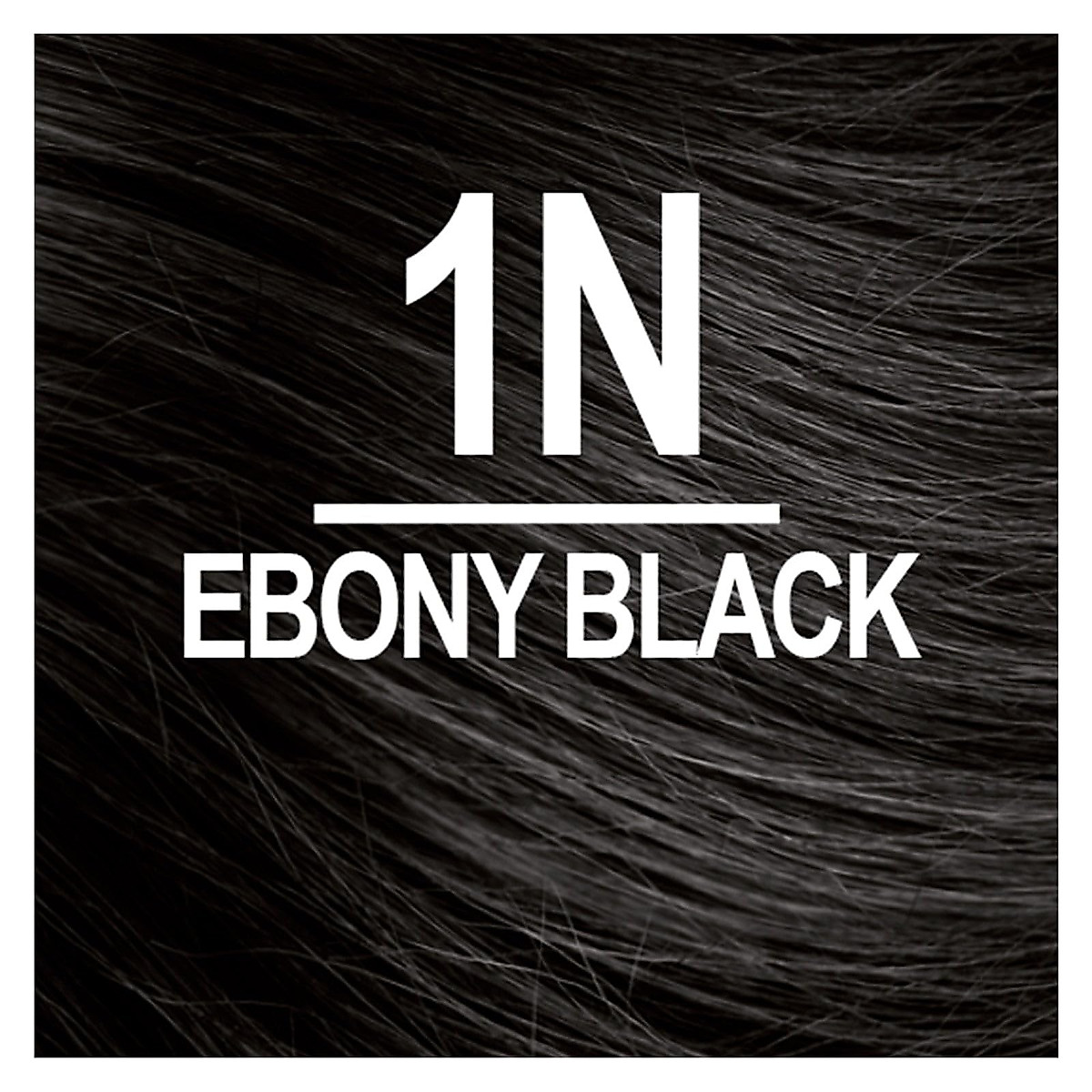 Naturtint 1N Ebony Black Permanent Hair Color (Pack of 1), Ammonia Free, Vegan, Cruelty Free, up to 100% Gray Coverage, Long Lasting Results (Packaging may vary)